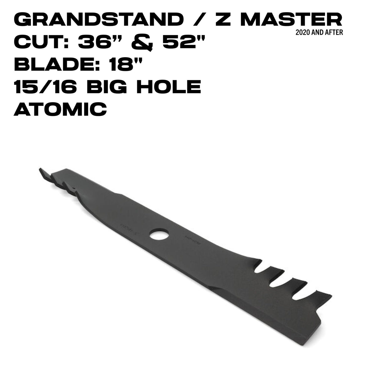 Toro Atomic Blade | 18" | GrandStand HDM / Z Master | 36" & 52" Deck ...