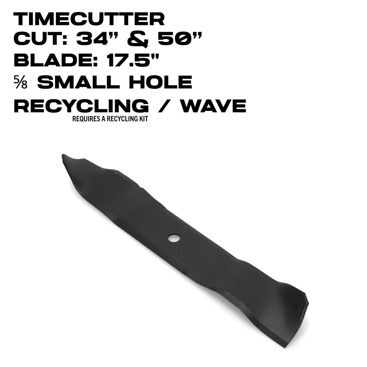 Toro Recycler Blade | 17.5" | TimeCutter | 34" & 50" Deck | 140-5134-0 ...
