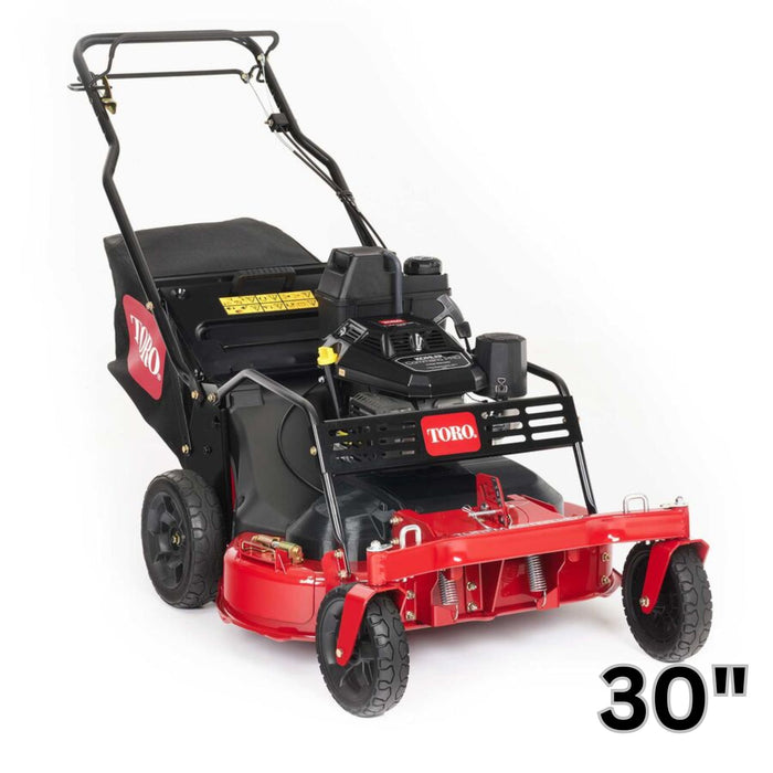Toro TurfMaster with Casters Walk Behind Mower | Kohler Engine | 30" D