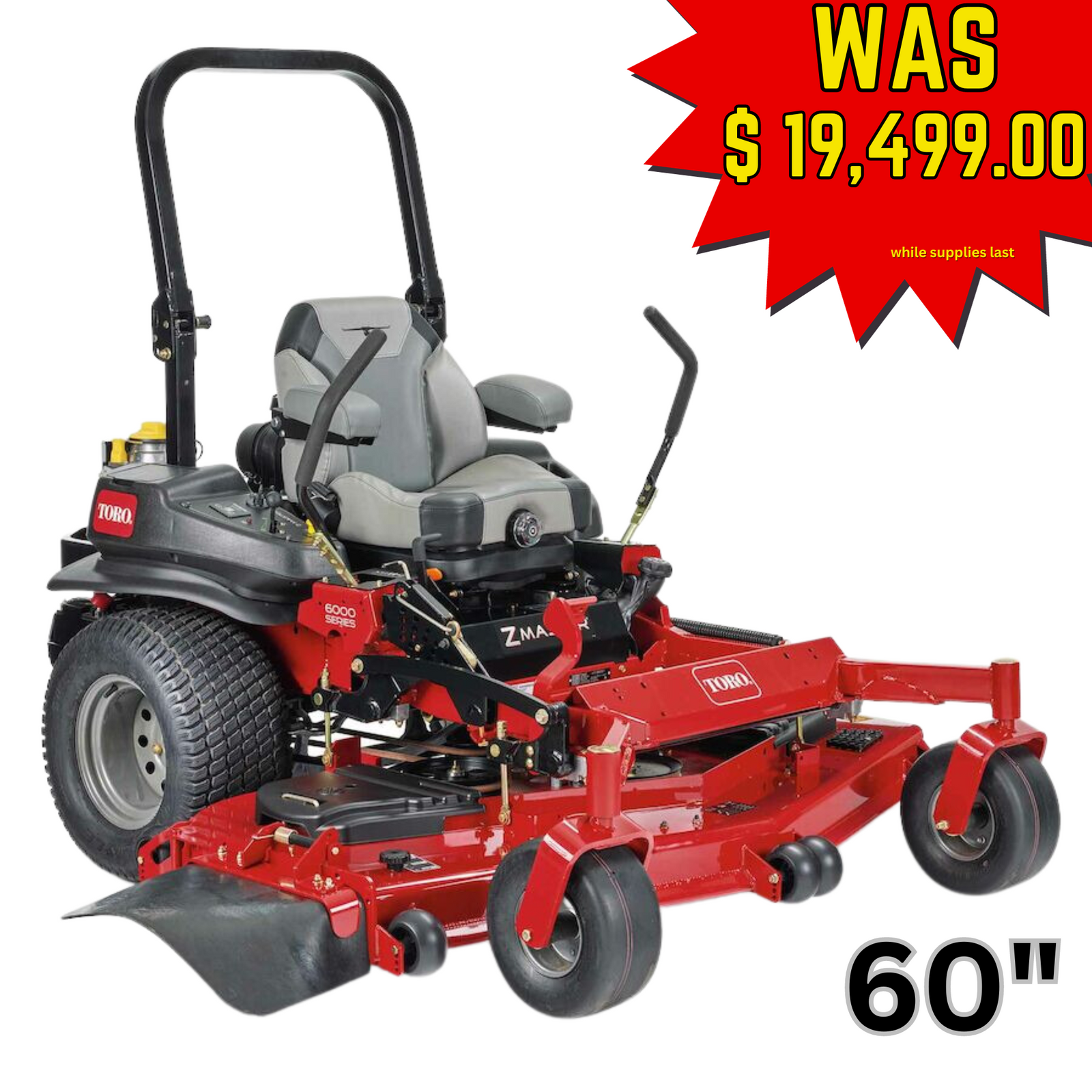 Toro Z-Master 6000 Zero Turn Mowers